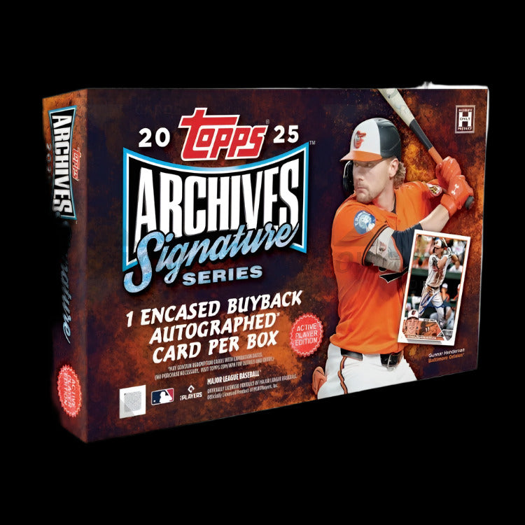 2025 Topps Archives Signature Series Active Player Edition Baseball Ho ...