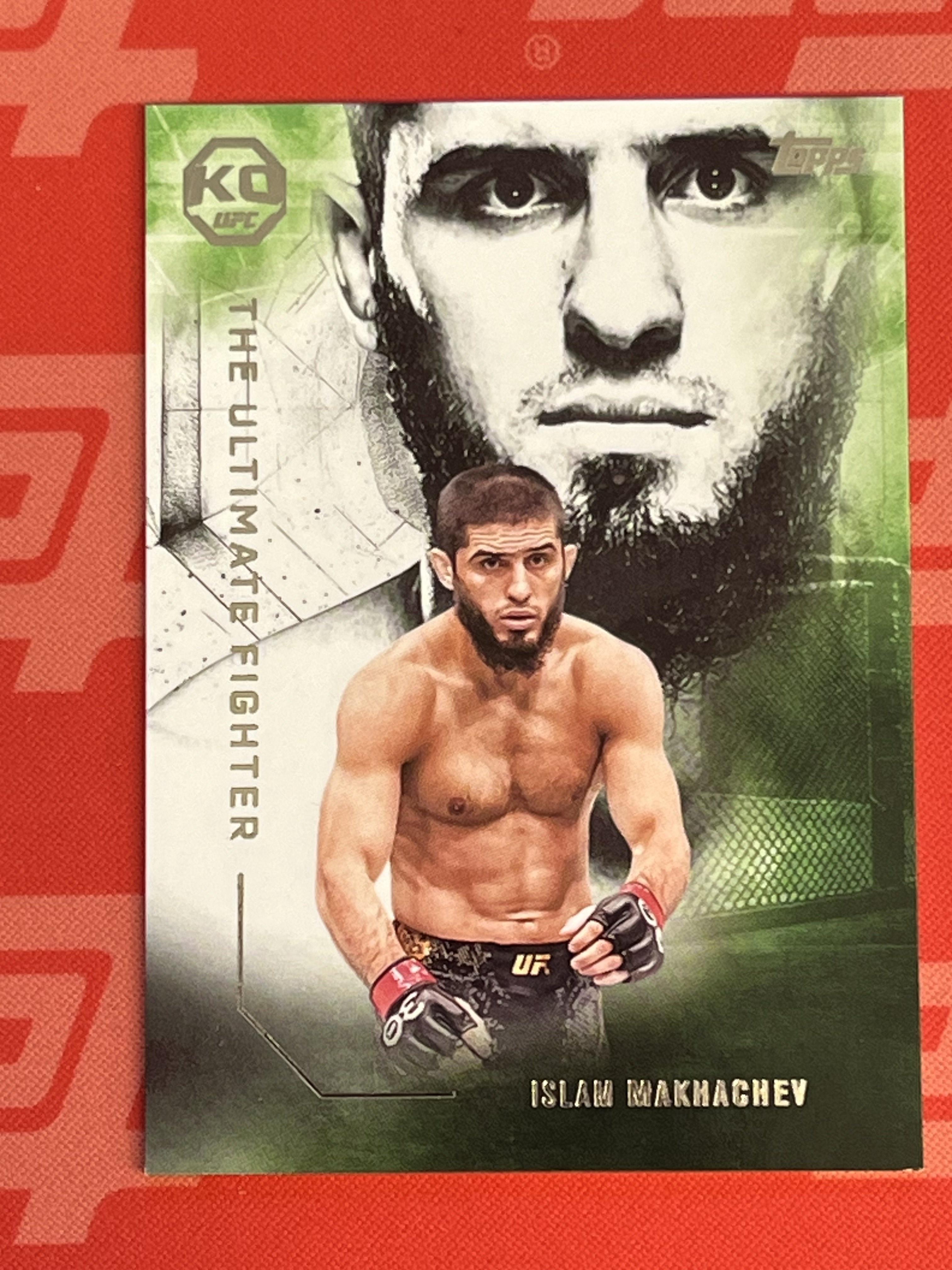 2025 Topps Knockout UFC The Ultimate Fighter #UF-4 Islam Makhachev ...