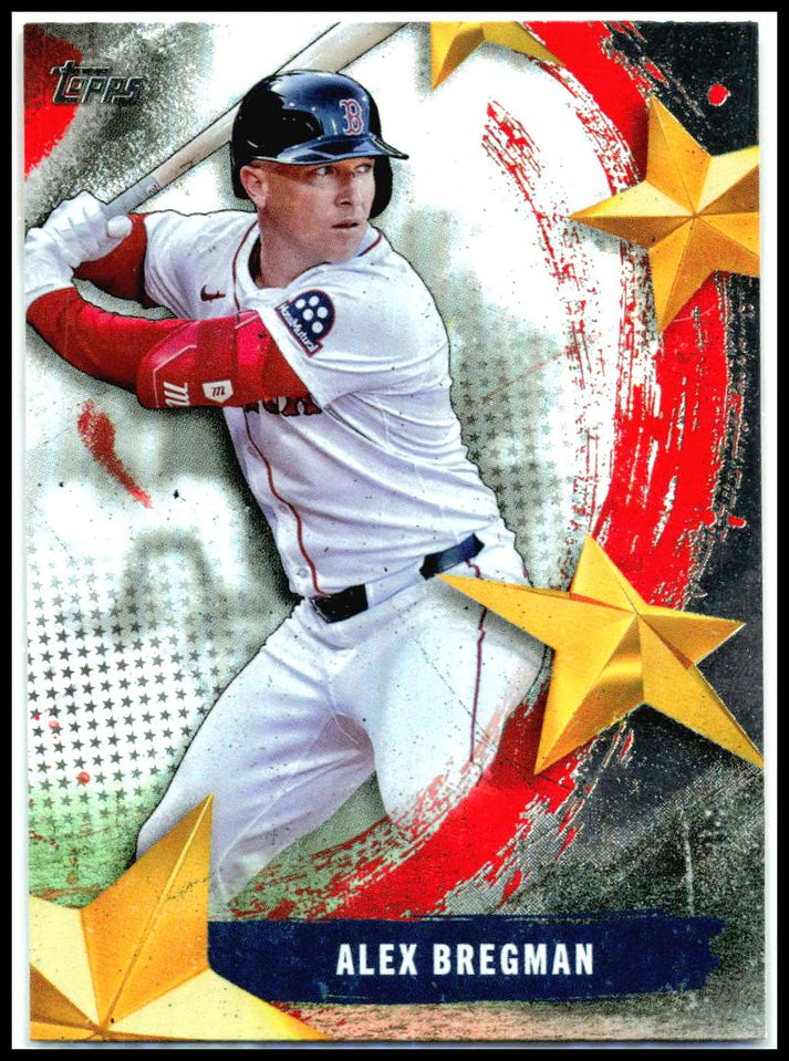 2025 Topps Update Stars of MLB #SMLB-71 Alex Bregman Boston Red Sox ...