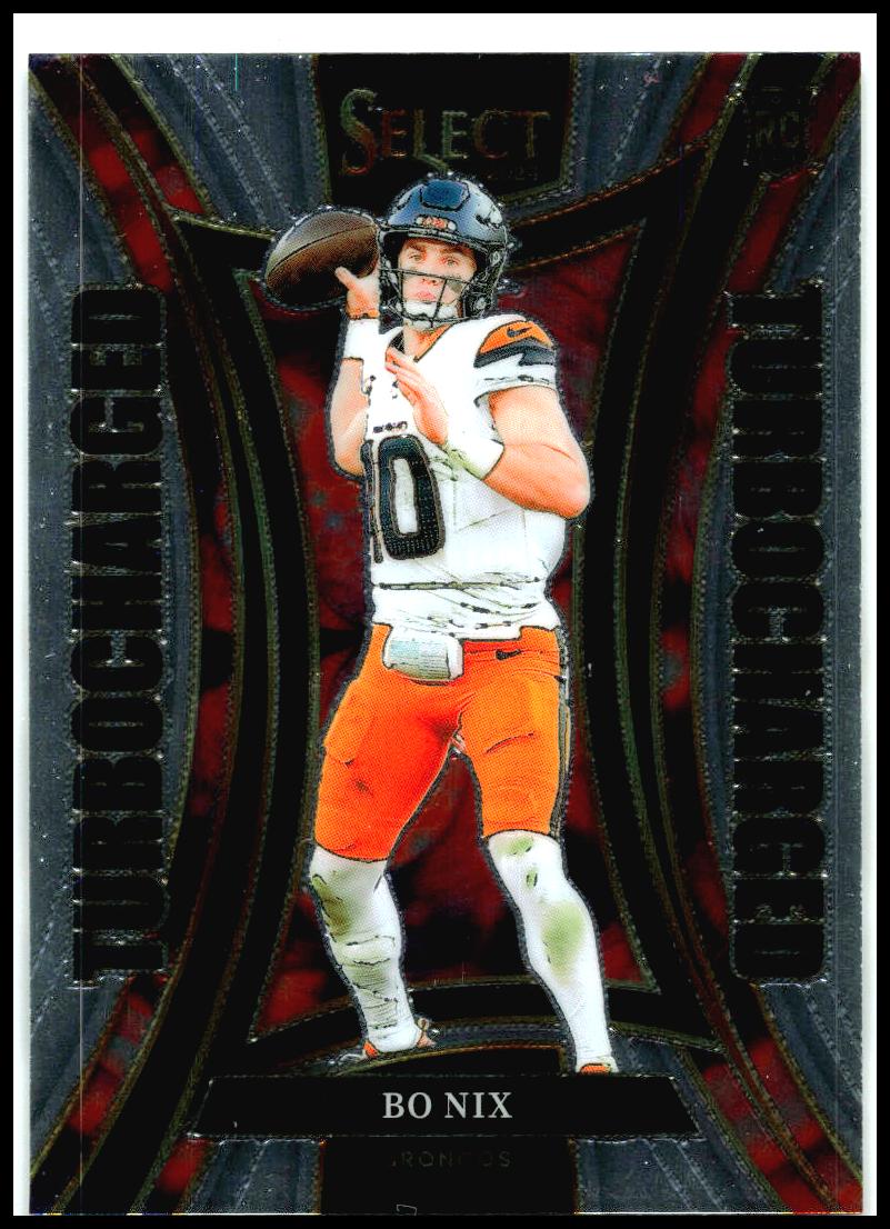 2024 Panini Select Turbocharged #16 Bo Nix Denver Broncos – Search and ...