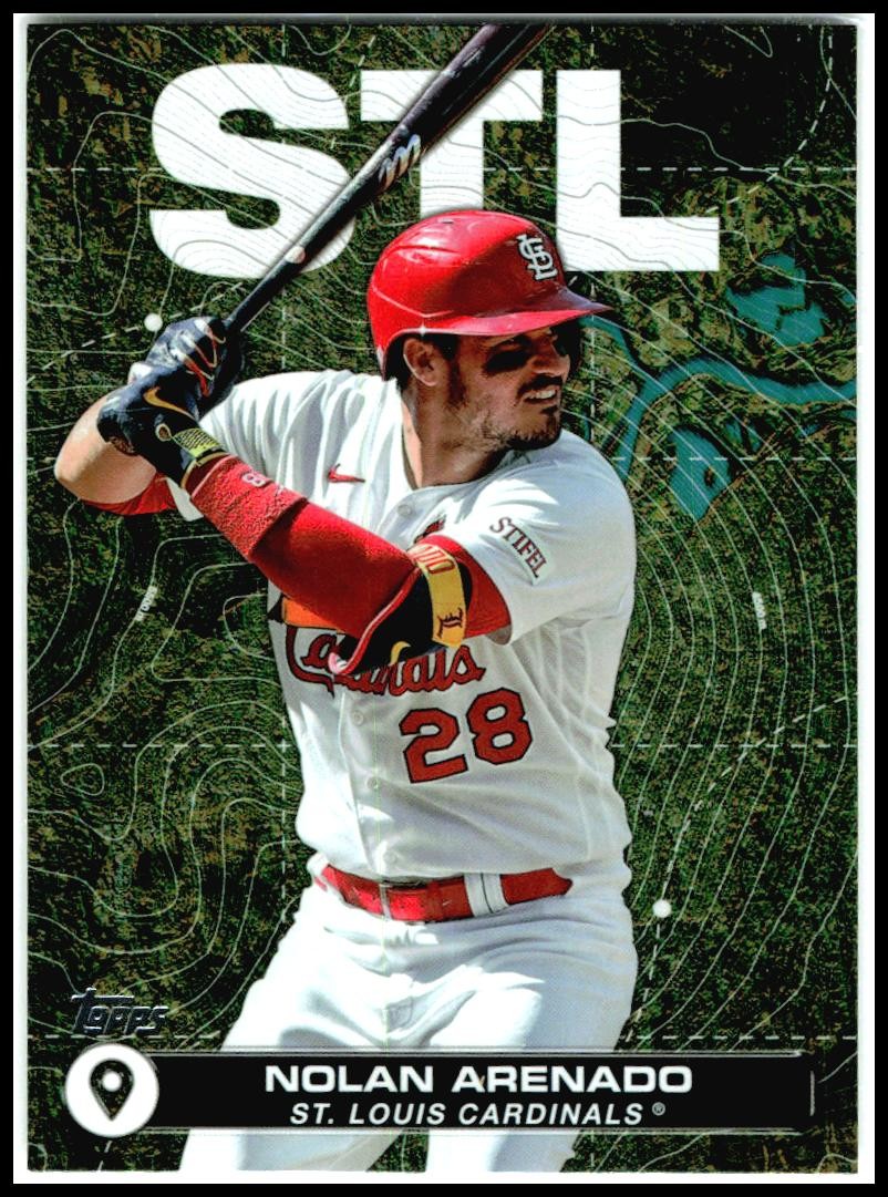 2024 Topps City to City #CTC-12 Nolan Arenado St. Louis Cardinals ...