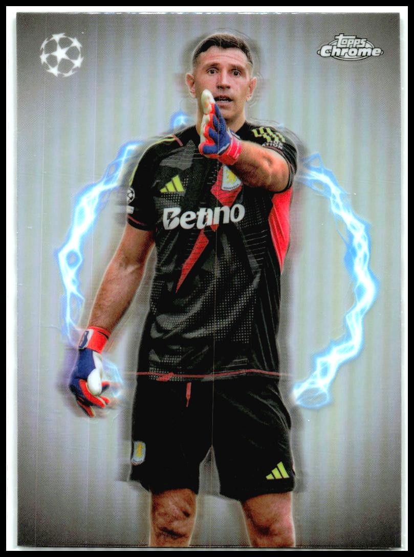 2024-25 Topps Chrome UEFA Club Circle of Power #CP-20 Emiliano Martíne ...