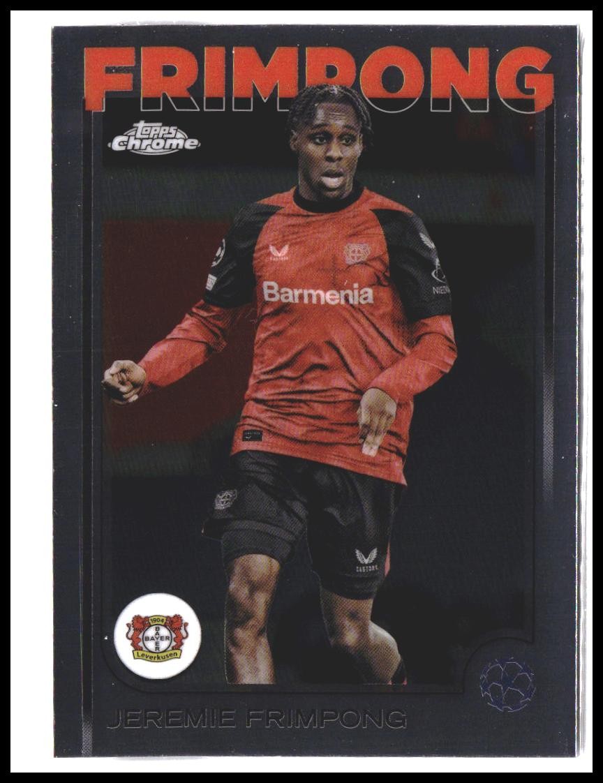 Jeremie Frimpong #78 2024-25 Topps UEFA Club Competitions – Search and ...