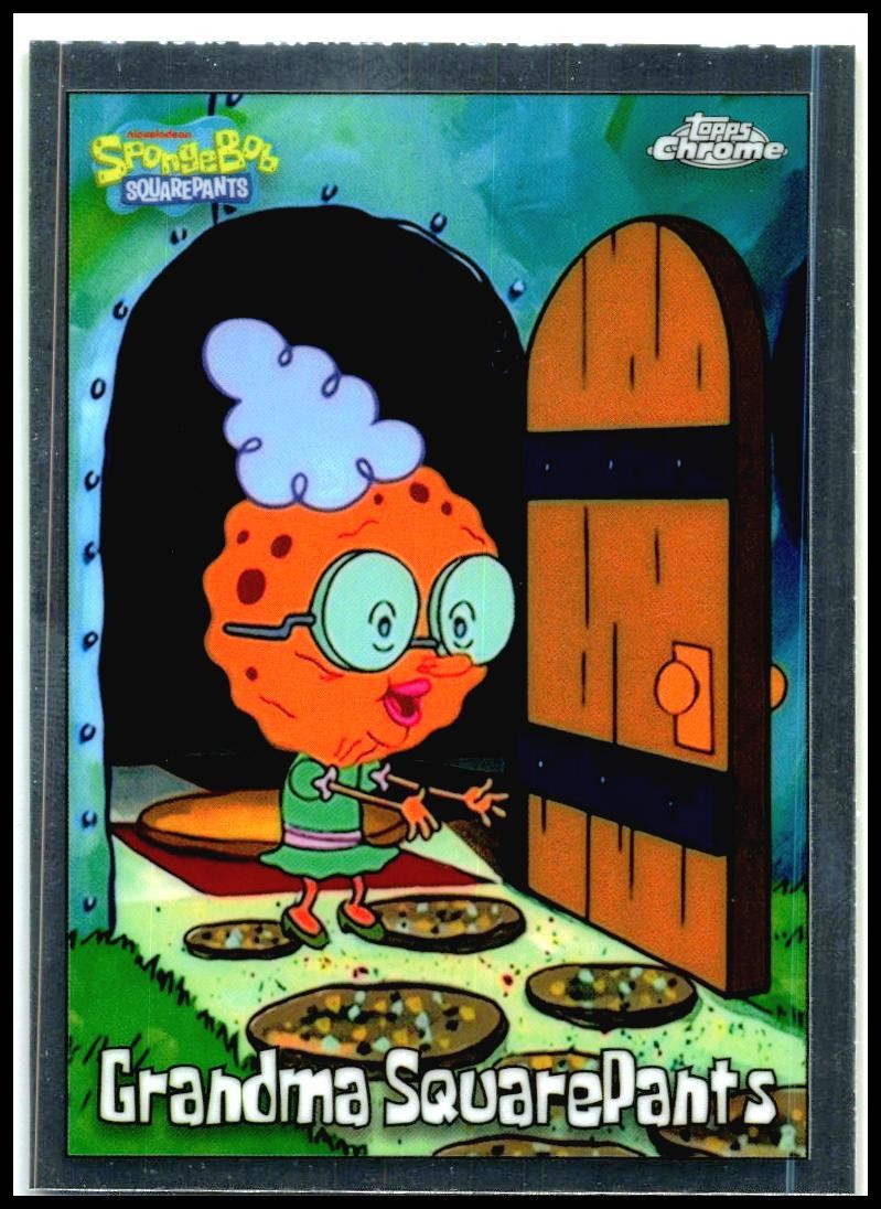 2025 Topps Chrome Spongebob Squarepants #18 Grandma SquarePants ...