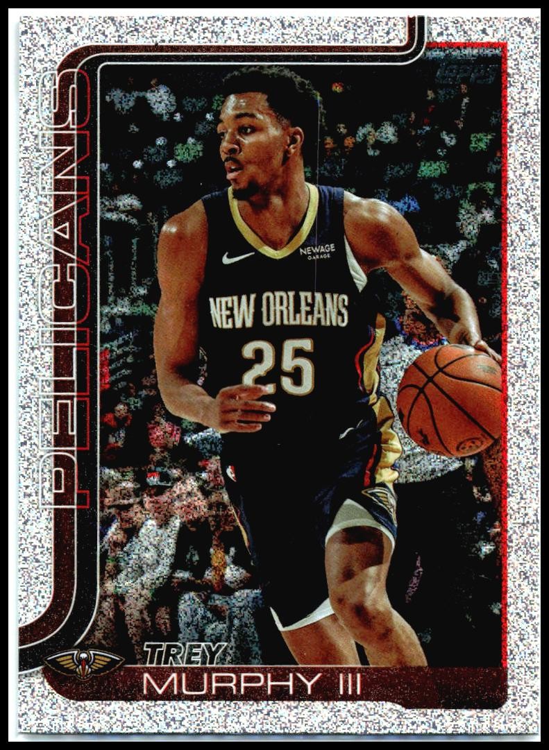 2025-26 Topps Sandglitter #190 Trey Murphy III New Orleans Pelicans ...
